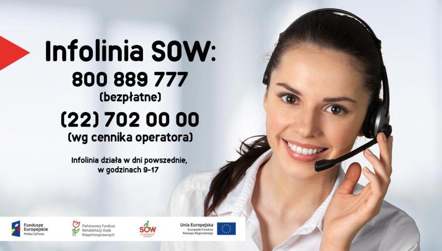 Infolinia SOW jest dla Ciebie! - portal informacyjny SOW